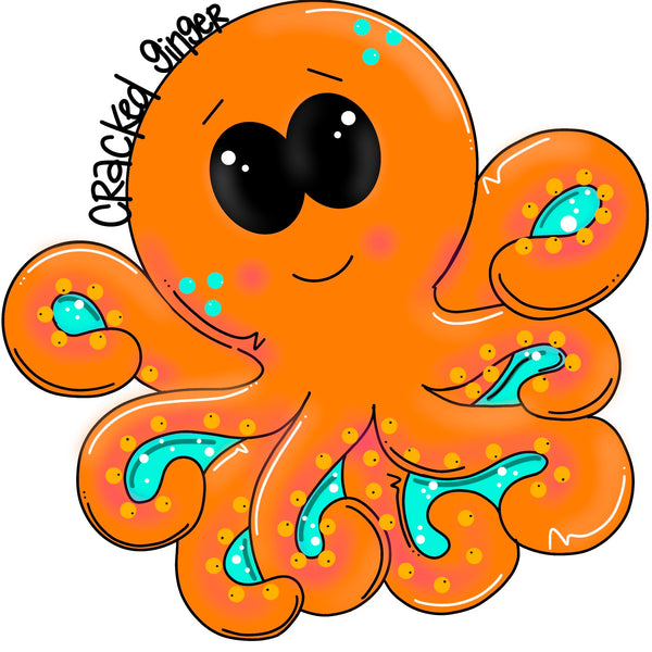Octopus Cutouts and Kits – Cracked Ginger